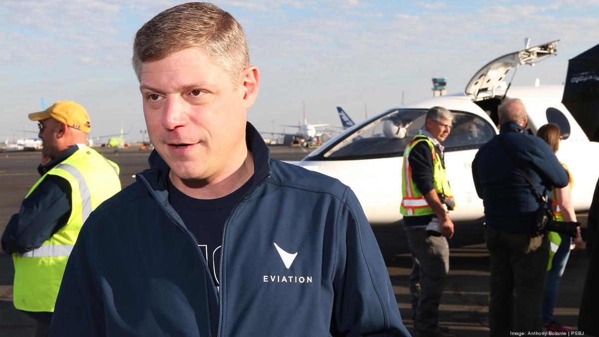 Eviation CEO Greg Davis interview about a test flight of the electric ...