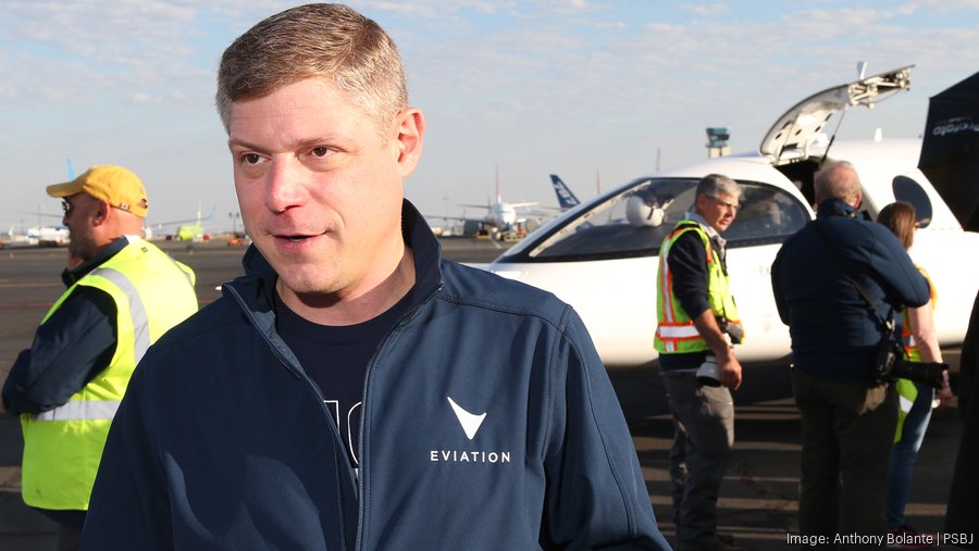 Eviation CEO Greg Davis interview about a test flight of the electric ...