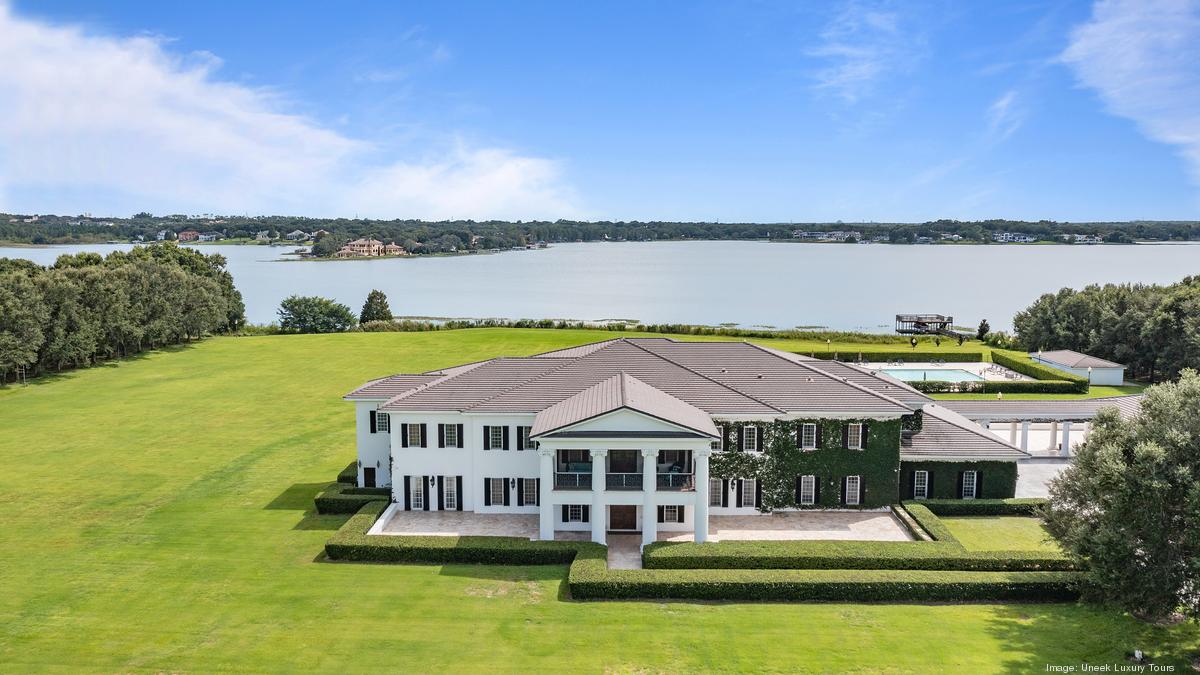 Florida lakeside home for sale as Orlando’s most expensive mansion ...