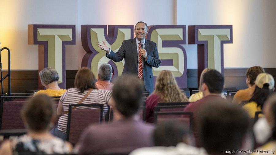Texas State President Kelly Damphousse's career showcases power of ...