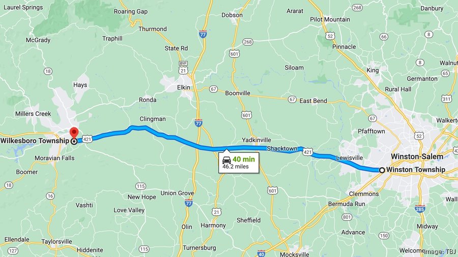 Interstate status sought for U.S. 421 from W-S to Wilkesboro - Triad ...