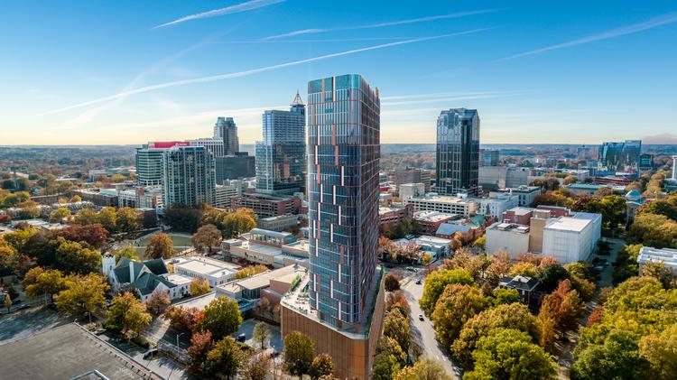 New $170M Raleigh tower to rise next to Marbles Museum with luxury ...