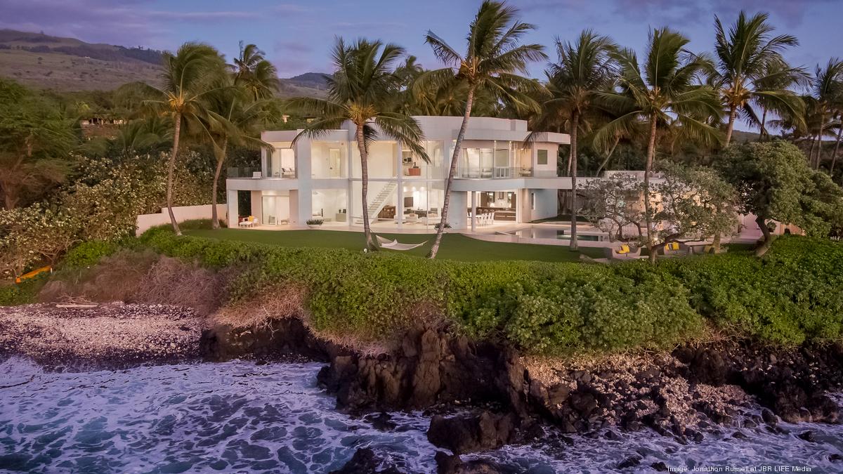 Oceanfront Maui home listed for $35M - Pacific Business News