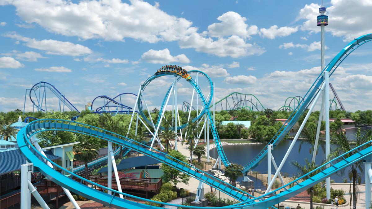 SeaWorld Orlando's new theme park ride in Florida - Orlando Business ...