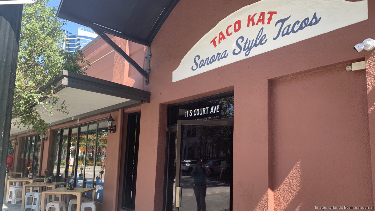 Downtown Orlando's new restaurant Taco Kat opens - Orlando Business Journal