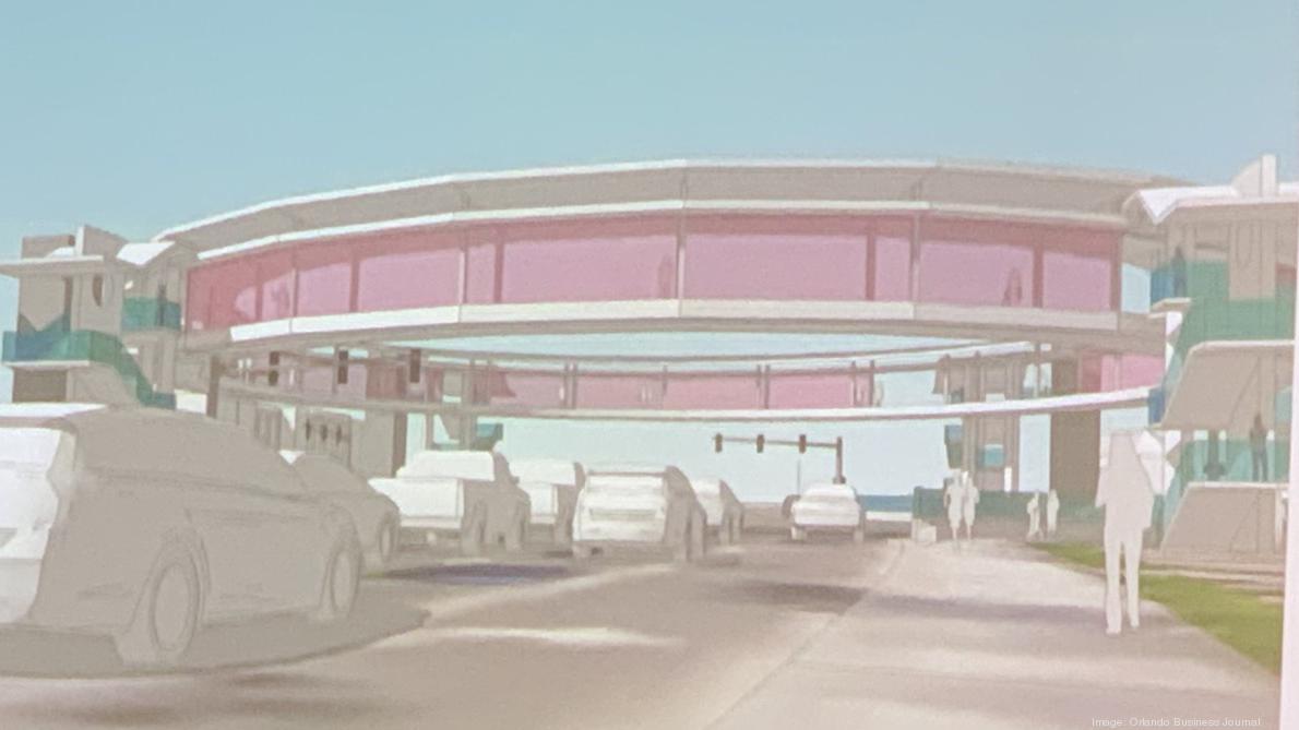 Florida International Drive pedestrian bridge in Orlando renderings ...