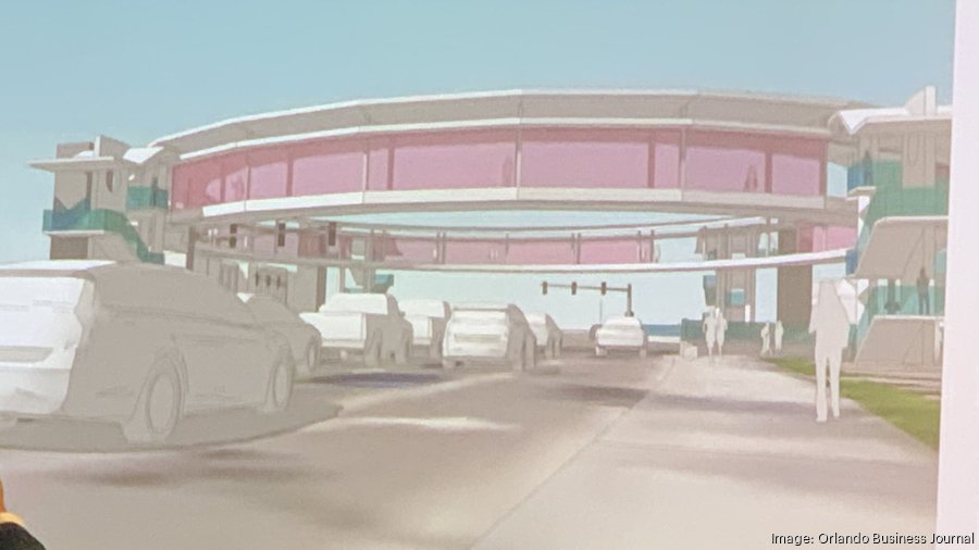 Florida International Drive pedestrian bridge in Orlando renderings ...