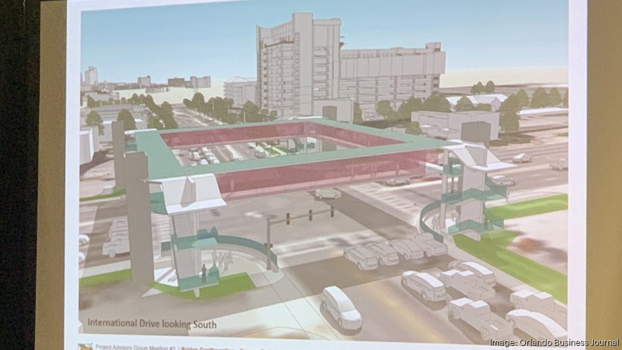 Florida International Drive pedestrian bridge in Orlando renderings ...