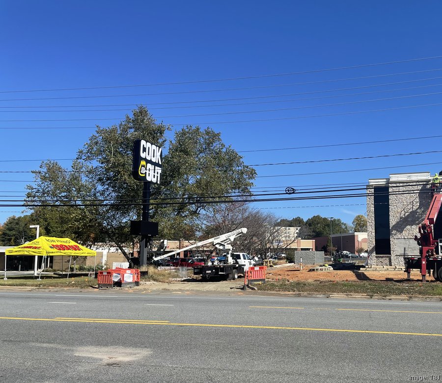 Cookout building new restaurant in Winston-Salem near Wake Forest ...