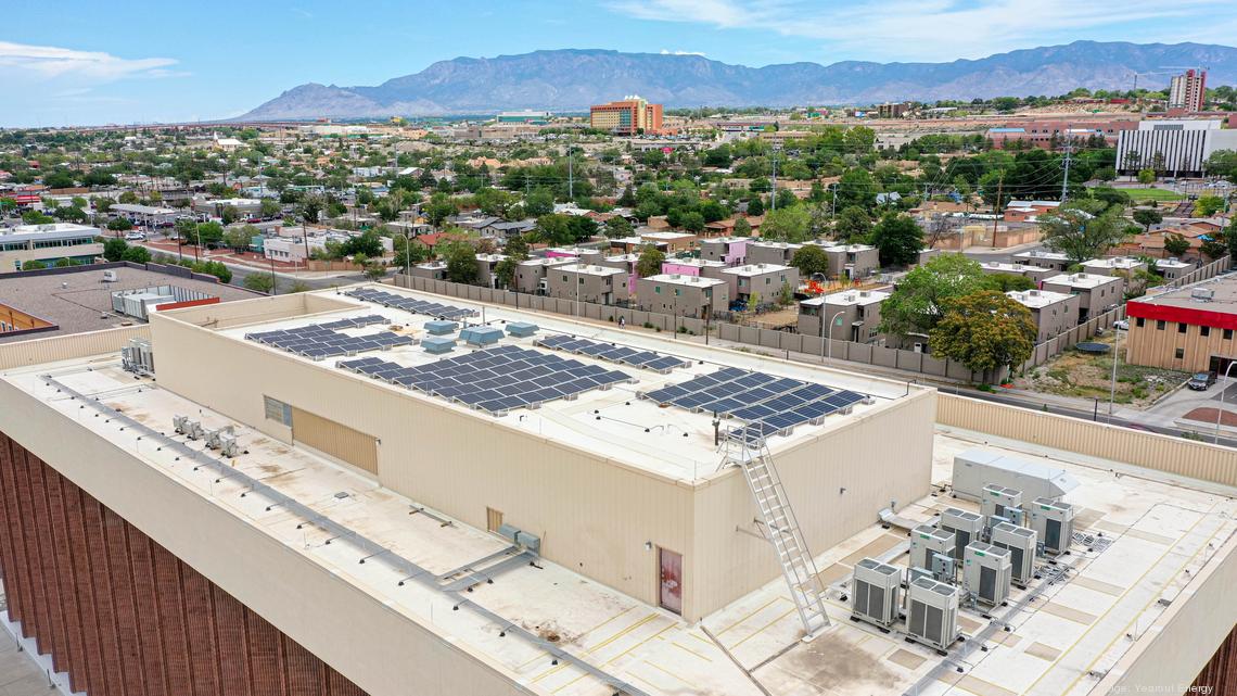 New Mexico Inno - This Downtown ABQ building just got a big green ...