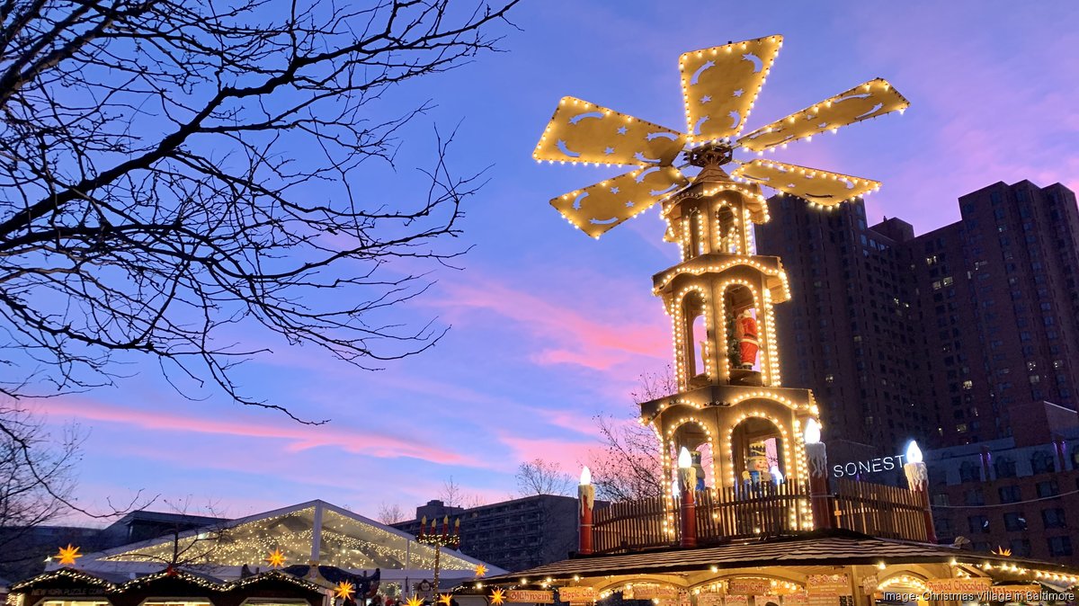 Christmas Village returns to Love Park with 30-foot German pyramid ...