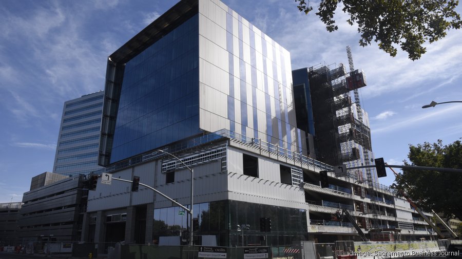 New county courthouse, CalSTRS building near completion - Sacramento ...