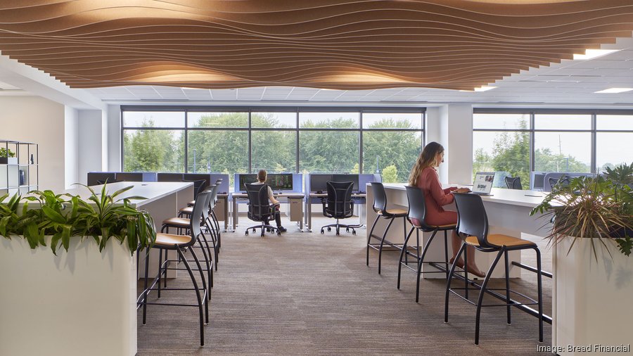 Bread Financial reworks offices to accommodate new ways of working ...