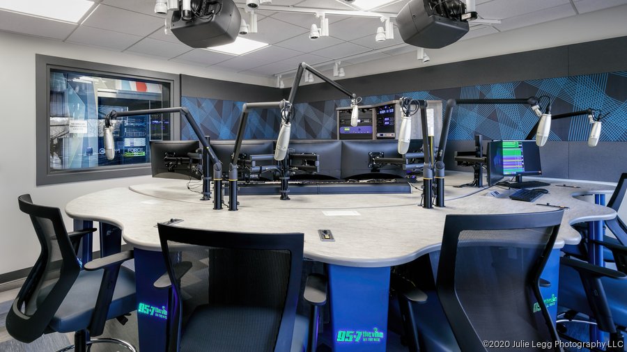 Cumulus Media wins Group 3 of KCBJ's Coolest Office Spaces in 2022 - Kansas City Business Journal