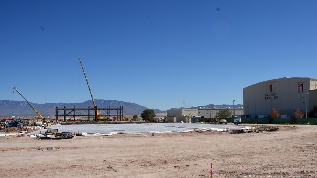 Vertical work begins on Netflix's expansion at Albuquerque Studios ...