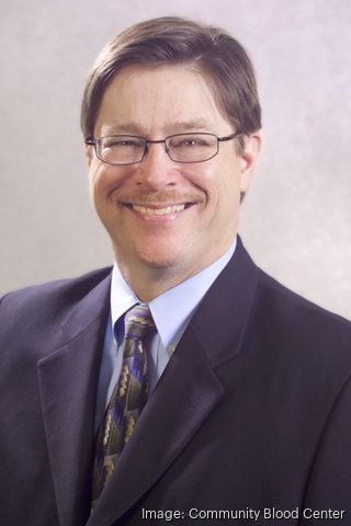 David Smith, president and CEO of Community Blood Center, plans to ...