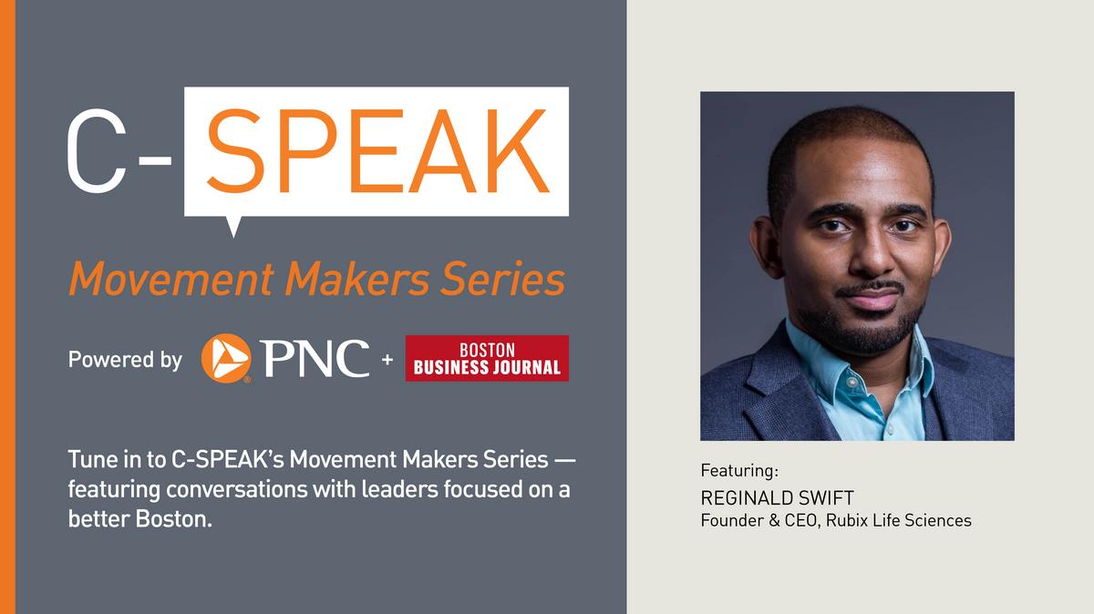 Reginald Swift, Founder & CEO, Rubix LS on inclusion in health care ...