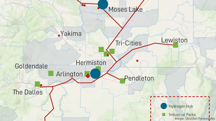 Obsidian's Pacific Northwest hydrogen hub gets gets DOE encouragement ...