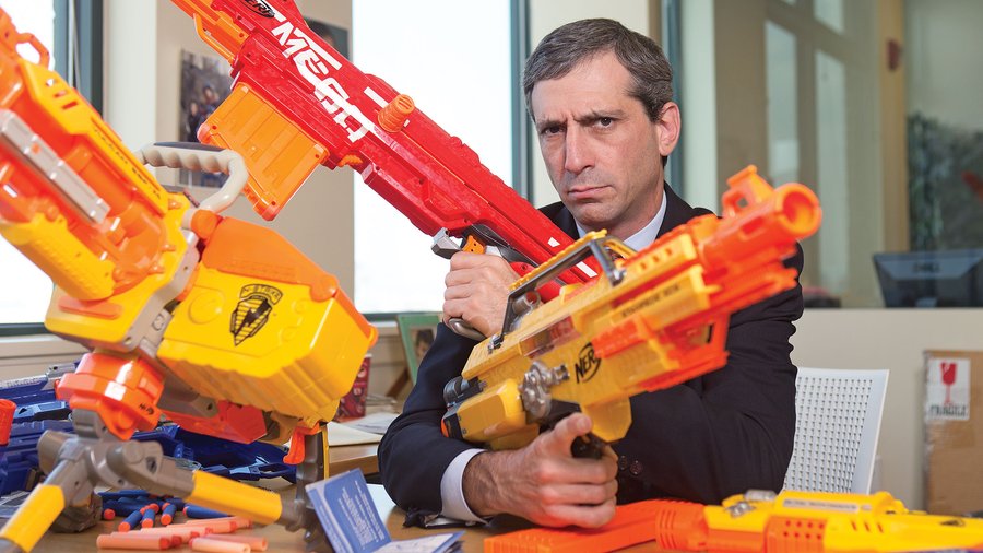 Videology CEO Scott Ferber's 'out of hand' Nerf gun collection in the ...