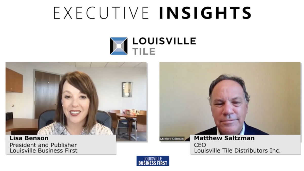 Executive Insights Fast 50 edition: Matthew Saltzman of Louisville Tile ...