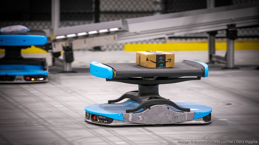 Amazon Robotics in Westborough showcases its locally made robots ...