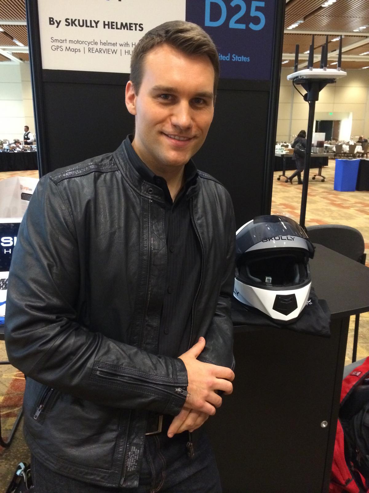 Smart helmet maker Skully wins Demo honors - Silicon Valley Business ...