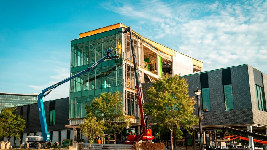 Lane4 Property Group's Olathe downtown library project chugs toward ...