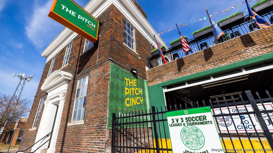 The Pitch bar installs mini soccer pitch, table games and food truck as ...