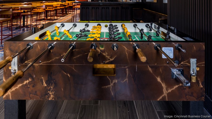 The Pitch bar installs mini soccer pitch, table games and food truck as ...
