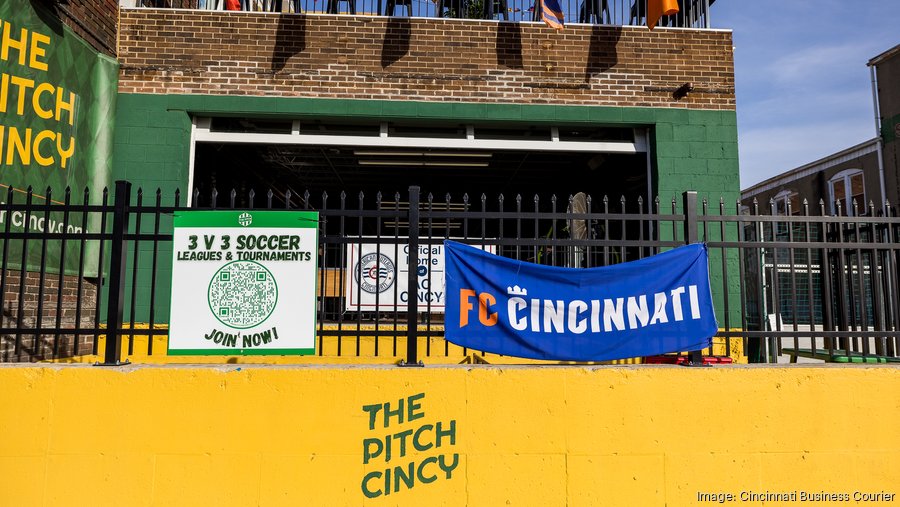 The Pitch bar installs mini soccer pitch, table games and food truck as ...