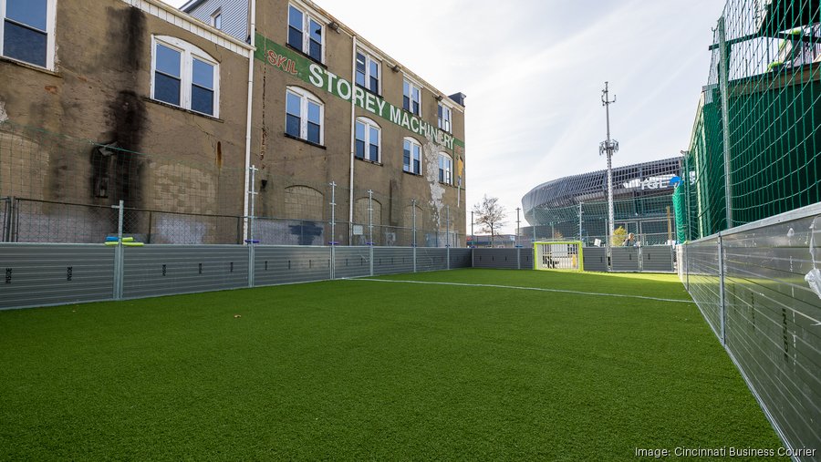 The Pitch bar installs mini soccer pitch, table games and food truck as ...