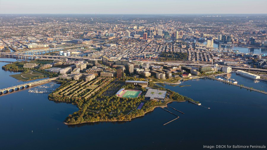 Port Covington rebranded as Baltimore Peninsula - Baltimore Business ...