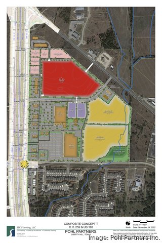 Pohl Partners pursues 106-acre mixed-use development in Liberty Hill ...