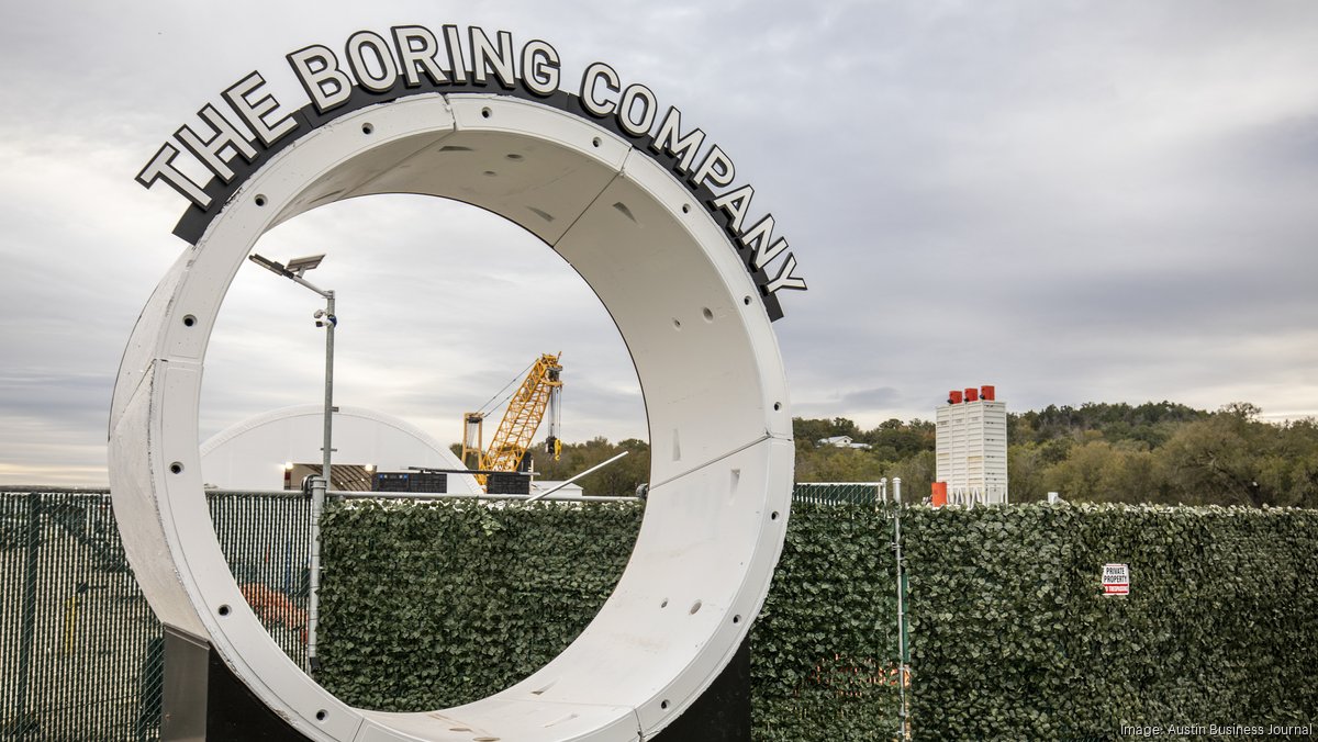 The Boring Co. picks 3 tunnel projects - Houston Business Journal