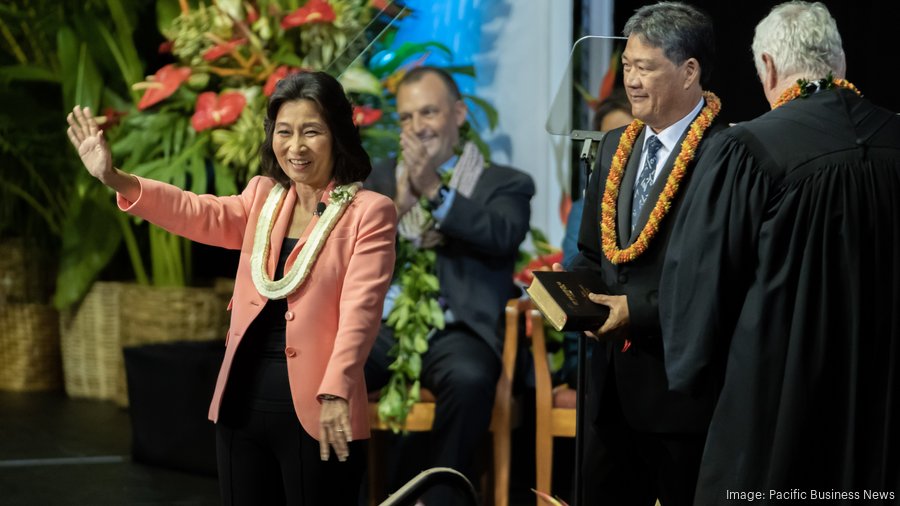 Josh Green sworn in as Hawaii's ninth governor - Pacific Business News