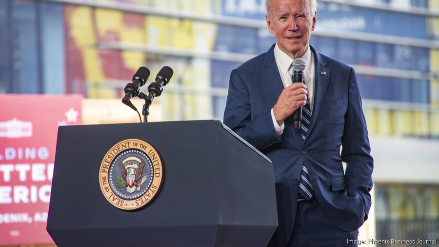 'American manufacturing is back:' President Biden points to Arizona for ...
