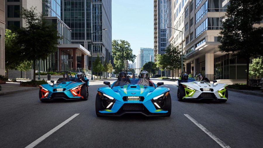 Polaris Slingshots now have a colorful clothing line to match ...