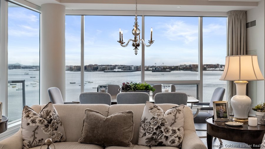 This $6.25M Seaport condo offers stunning skyline views of Boston ...