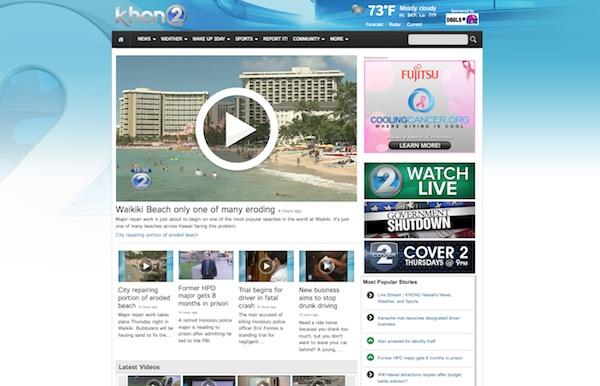 Honolulu Fox affiliate KHON debuts new HD newscasts, new look and logo ...