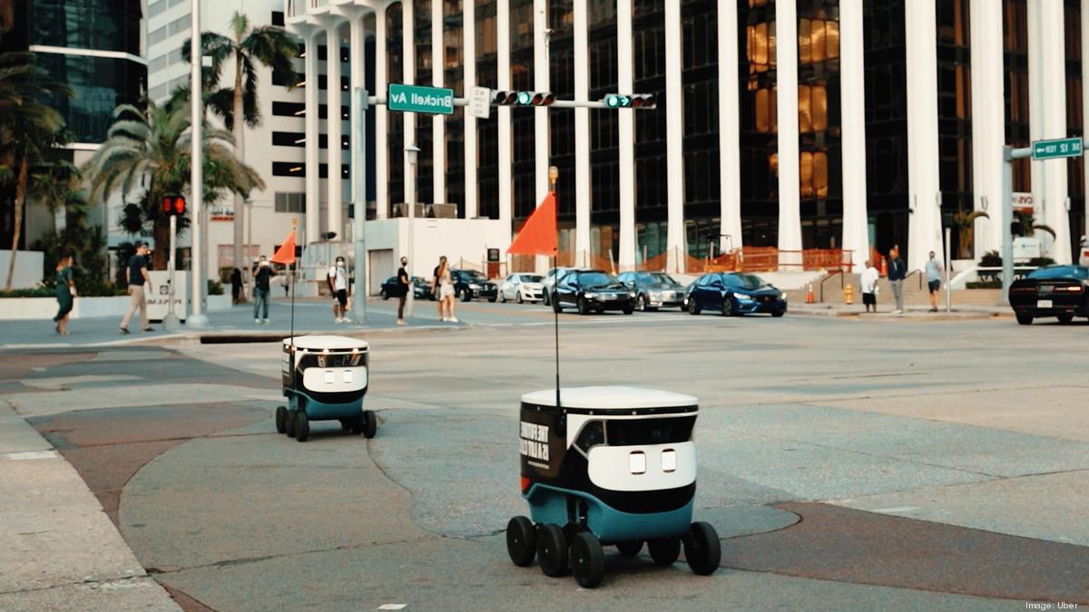 Uber Eats brings delivery robots to Miami-Dade County - South Florida ...