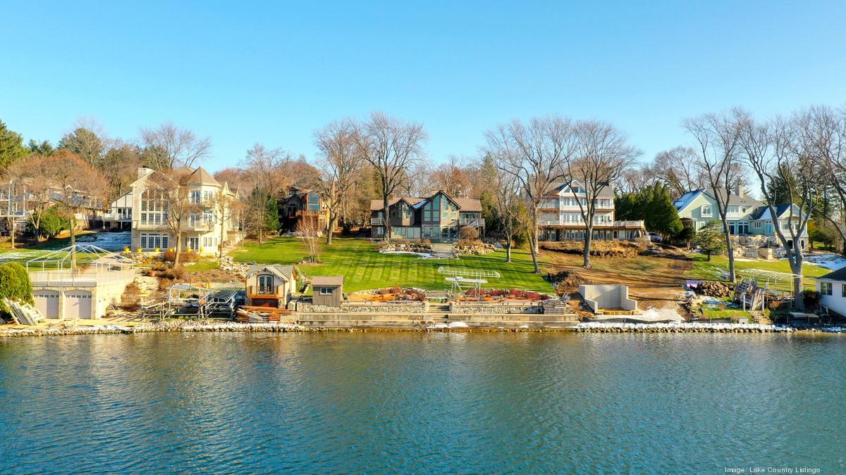 See Pewaukee Lake house with hot tub, sunset views listed for $3.49M ...