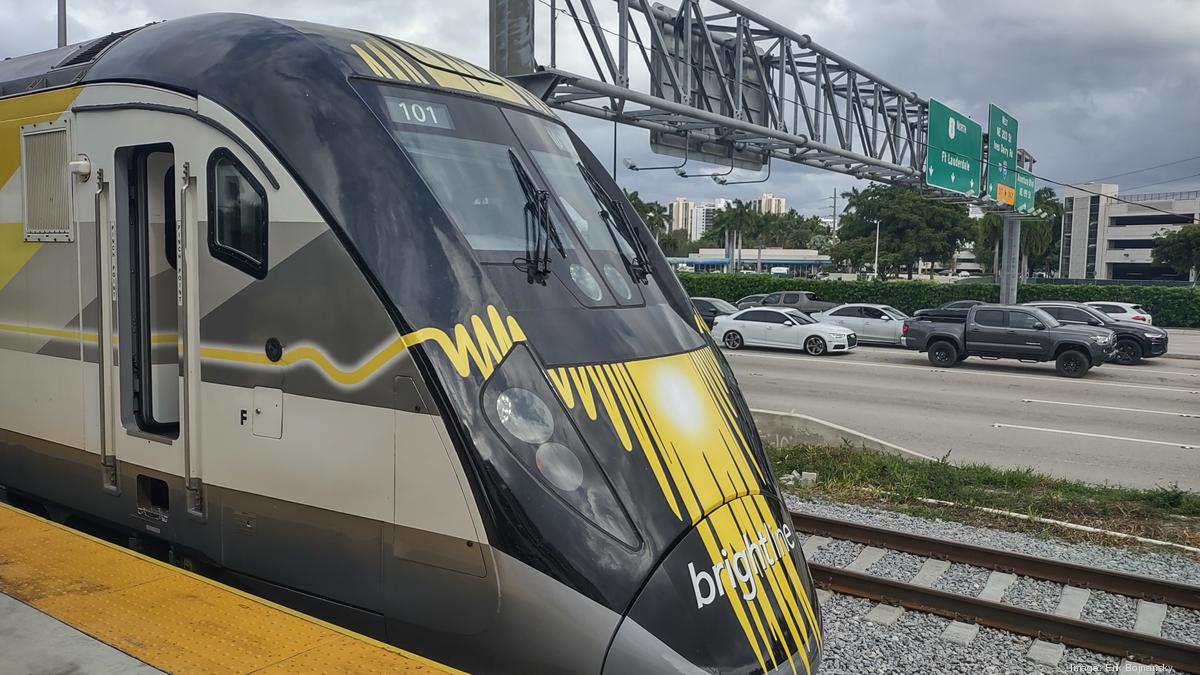 Report: Brightline train ridership up 87%, revenue up 205% in December ...