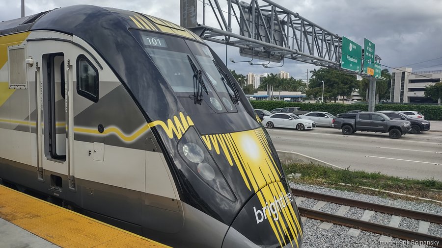 Report: Brightline train ridership up 87%, revenue up 205% in December ...