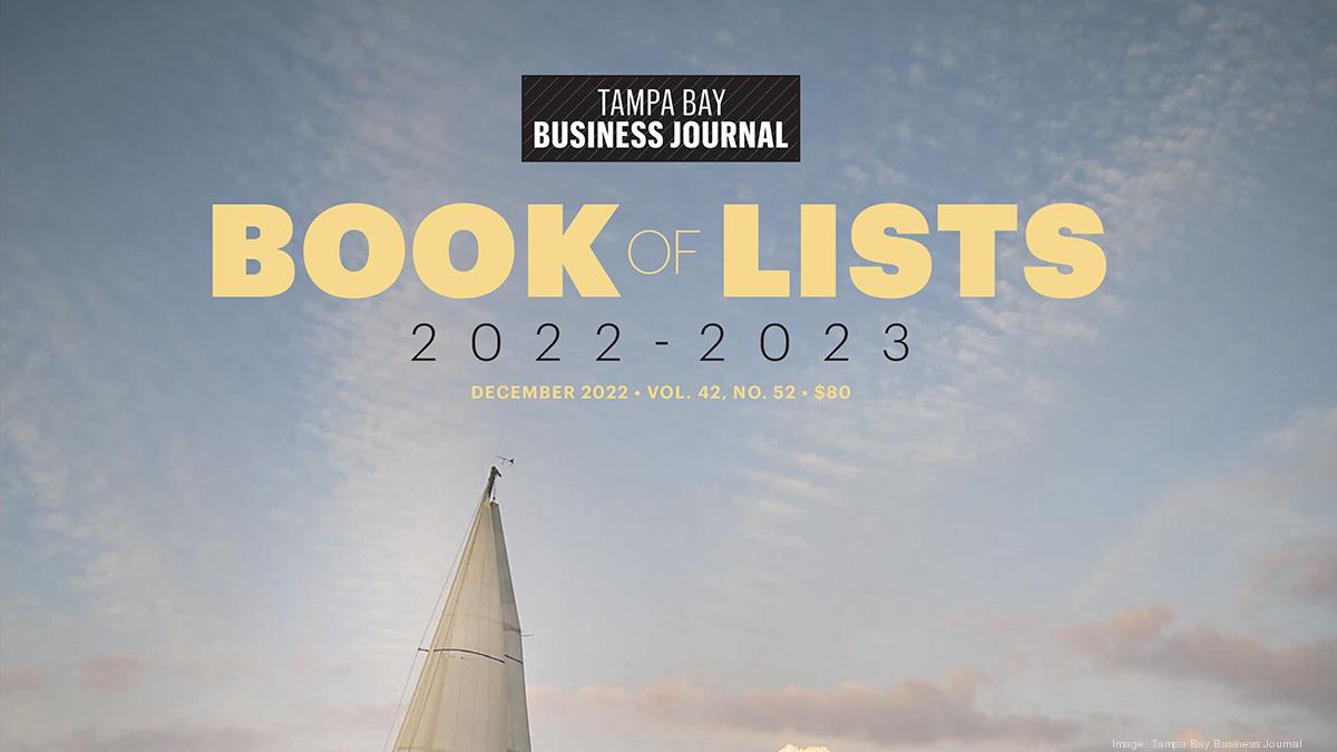 The 2022-2023 Tampa Bay Business Journal Book of Lists - Tampa Bay ...