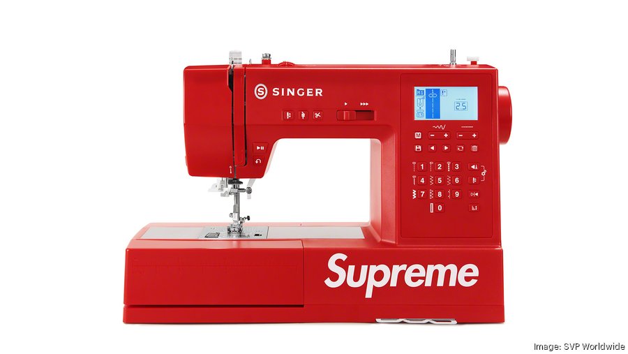 Singer partners with streetwear label Supreme on 'coolest sewing ...