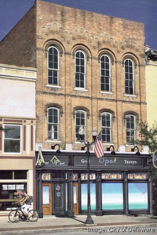 Opa Grill & Tavern relocating to historic downtown Delaware building ...