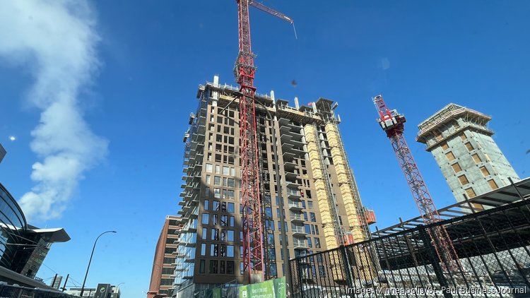 North Loop Green tower hits a construction milestone - Minneapolis / St ...