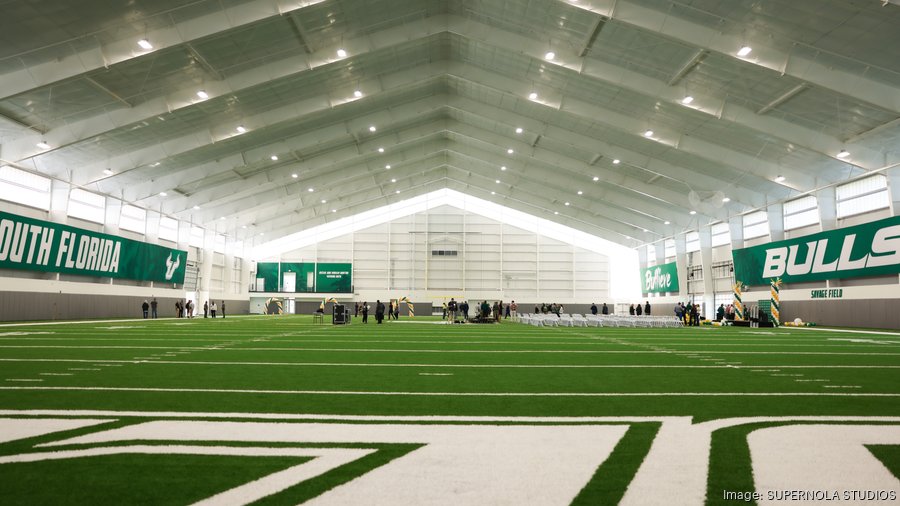 USF football practice facility unveiled (Photos) - Tampa Bay Business ...