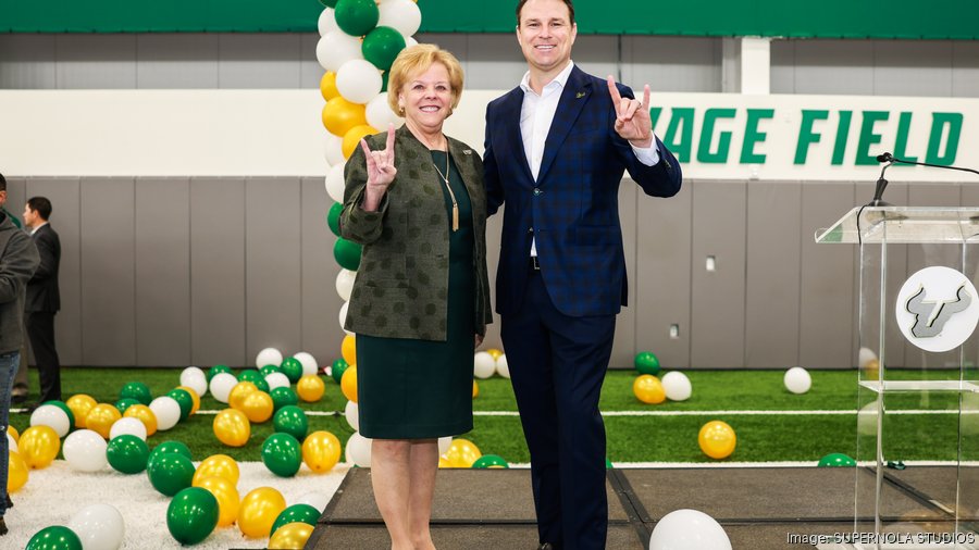 USF football practice facility unveiled (Photos) - Tampa Bay Business ...