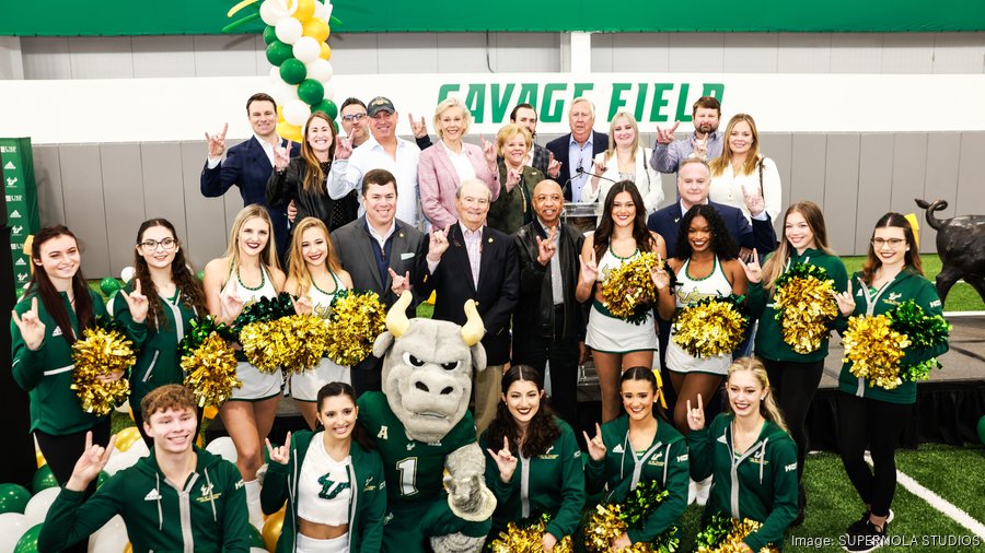 USF football practice facility unveiled (Photos) - Tampa Bay Business ...